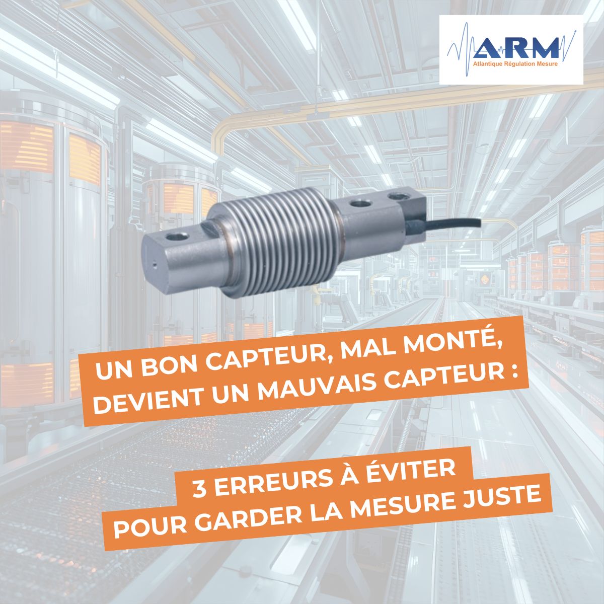 Installation et maintenance des capteurs de pesage – ARM